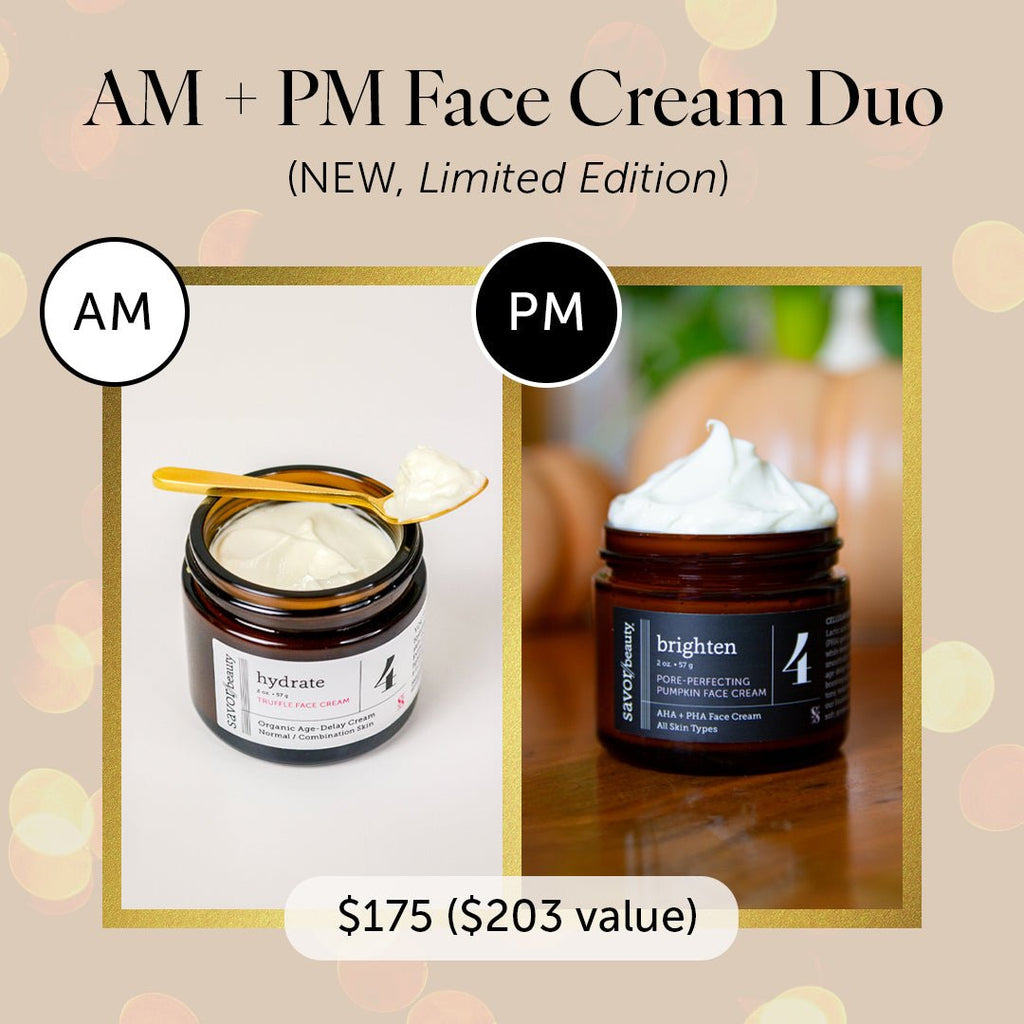 AM + PM Face Cream Duo – Savor Beauty